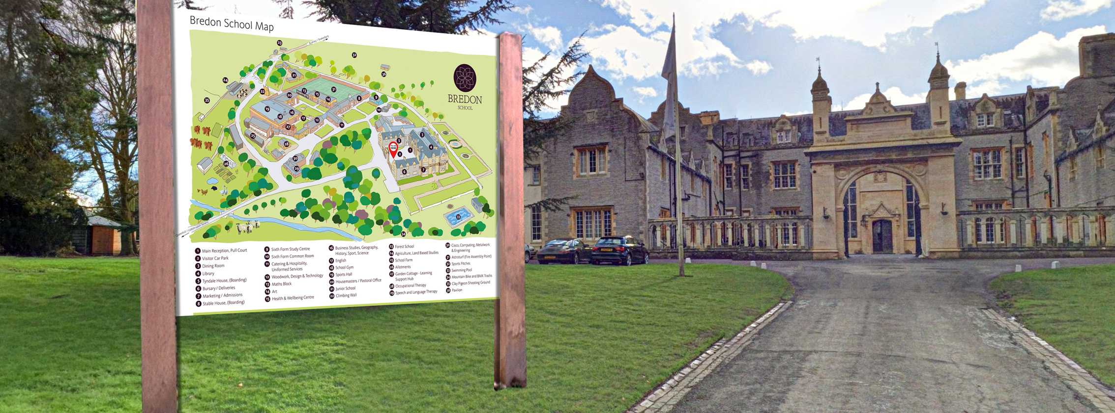School Grounds Map | Jo Menhinick Design Ltd.