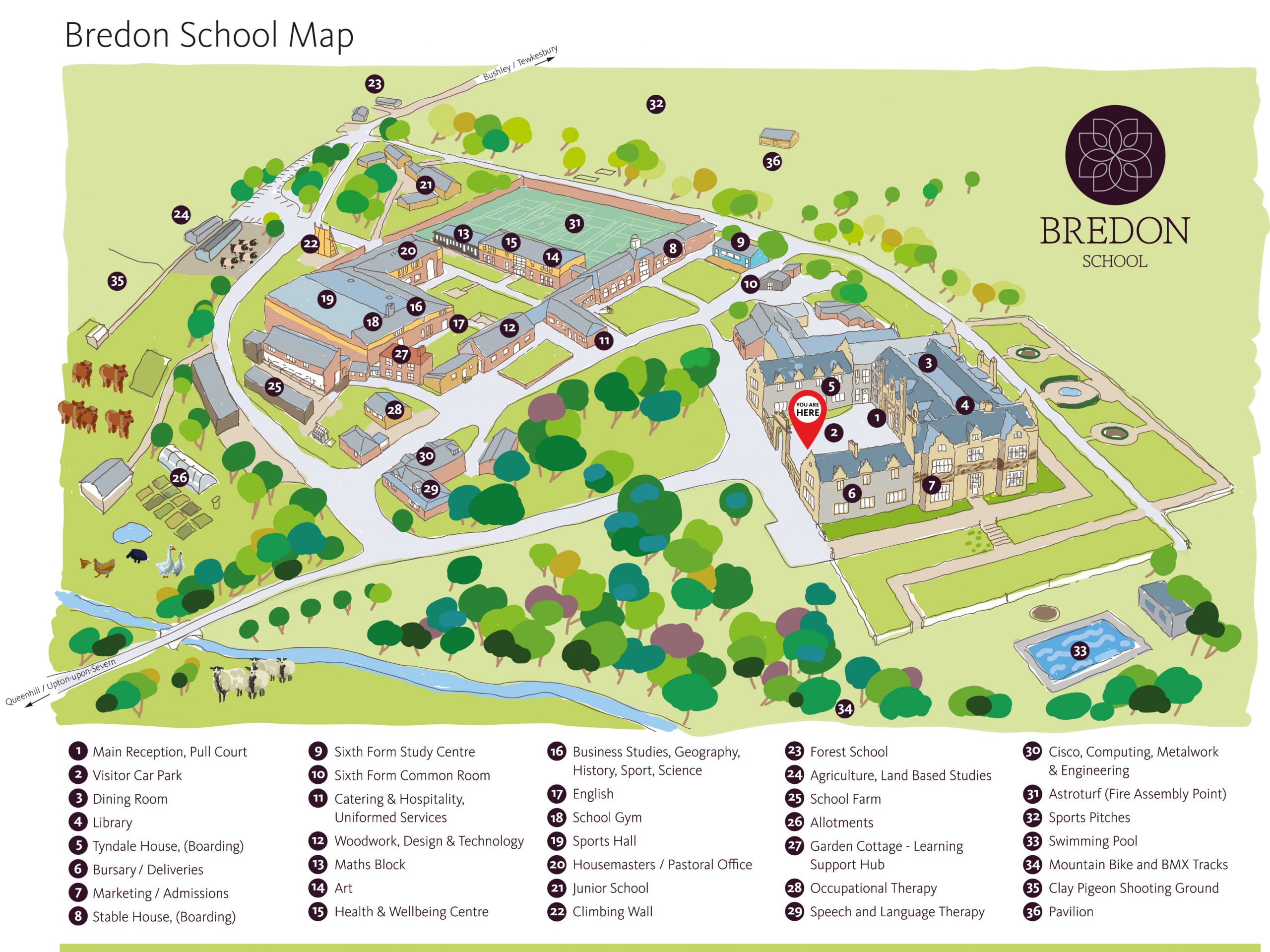 School Grounds Map | Jo Menhinick Design Ltd.